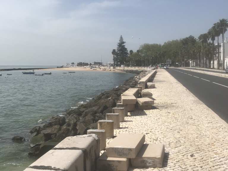 Carcavelos - Cascais Marginal – Festung São Julião Leuchtturm Runde von ...