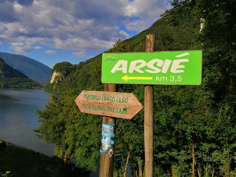 Ponte di Polo – Lago di Corlo giro ad anello con partenza da Rocca d ...