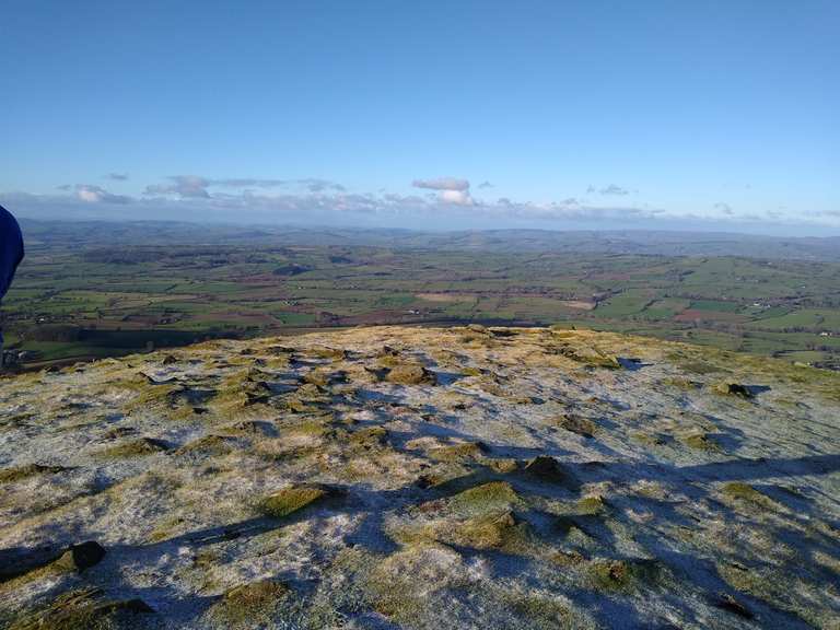 Titterstone Clee Hill Schleife von Clee Hill — Shropshire Hills ...