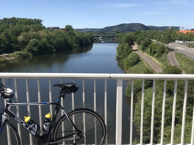 Blick von der Peter-Neiss-Brücke: Rennradfahren und Rennradtouren | komoot