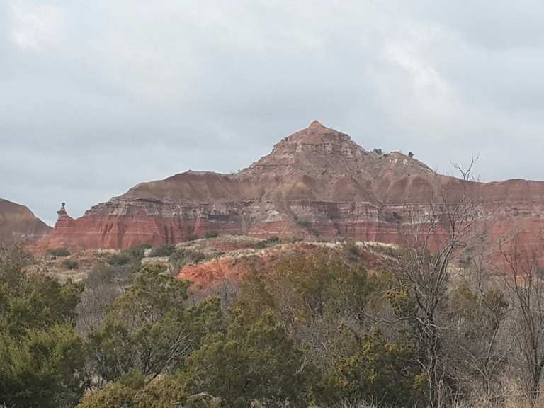 Dolna pętla ścieżki Comanche Trail — Palo Duro Canyon State Park ...