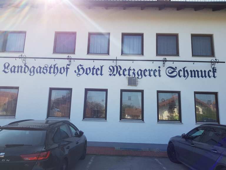 Landgasthof Hotel Metzgerei Schmuck in Arget : Radtouren und Radwege ...