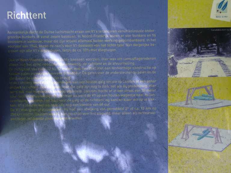 Miejsce wystrzelenia V1 (Canadabos) – trasy rowerowe i mapa | Komoot