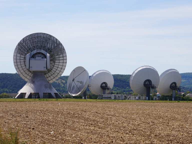 Erdfunkstelle Fuchsstadt - Cycle Routes and Map | Komoot