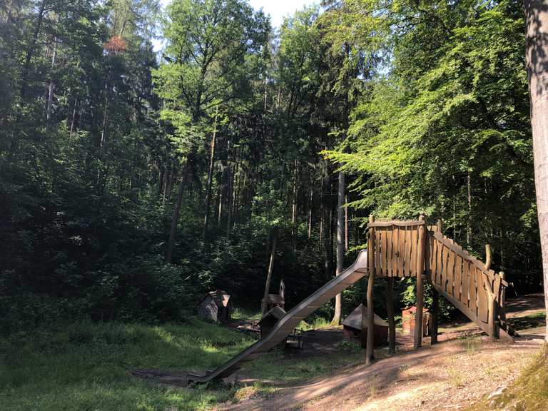 Rest area - forest playground Routes for Walking and Hiking | Komoot