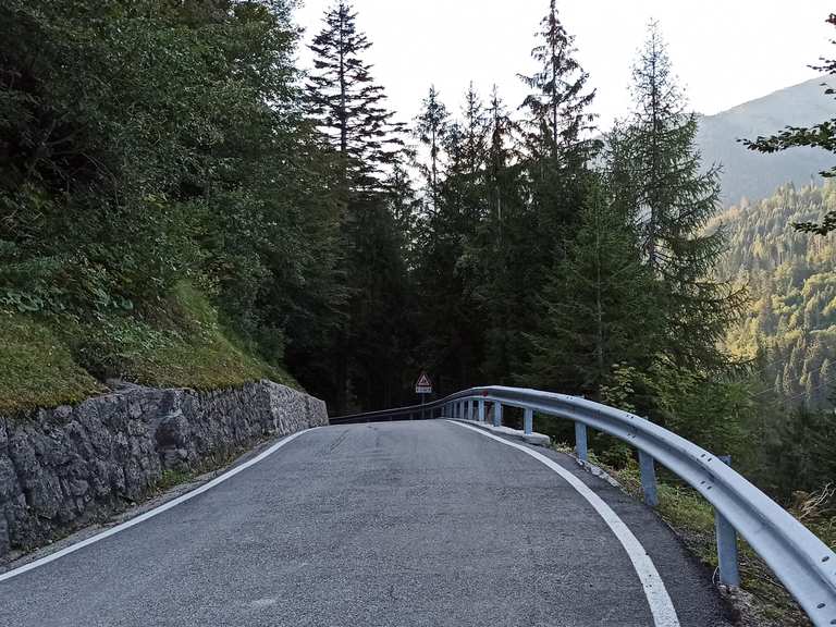 Forcella di Luis (Rampa est di Paularo) - Road Cycle Routes and Map ...