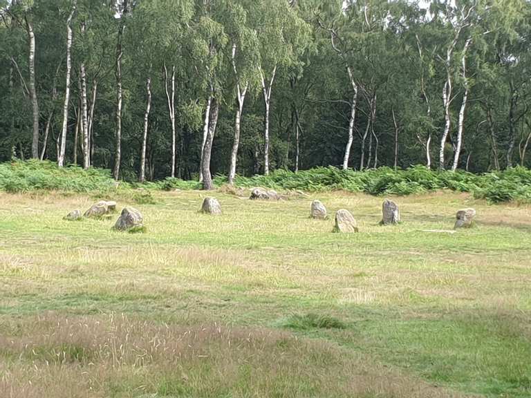 Nine Ladies Stone Circle - Itinéraires de rando et marche | Komoot