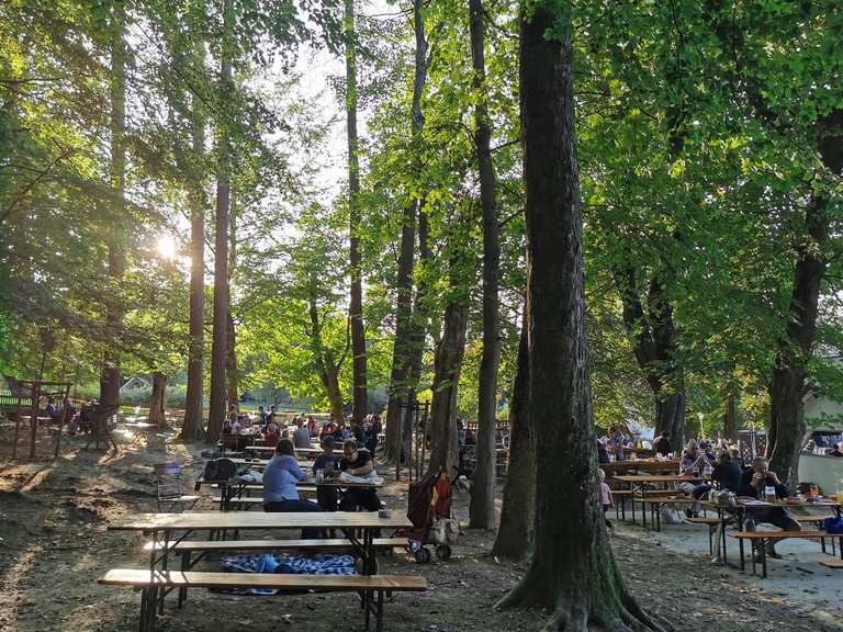 Biergarten Mariabrunn: Wanderungen und Rundwege | komoot