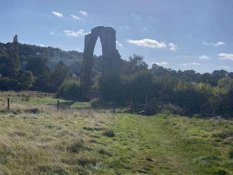 Dale Abbey ruins Routes for Walking and Hiking | Komoot