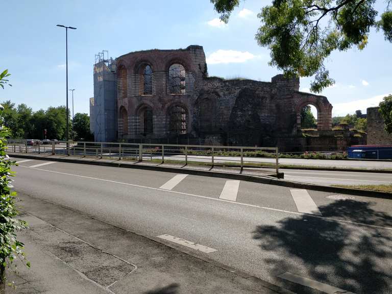 Kaiserthermen de Trèves - Itinéraires vélo et carte | Komoot