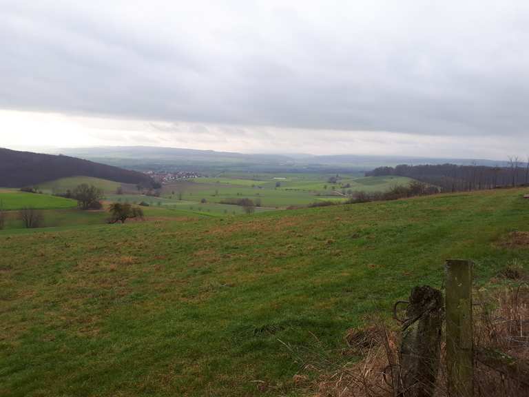 Blick bis zur Ahlsburg: Mountainbike-Touren und -Trails | komoot