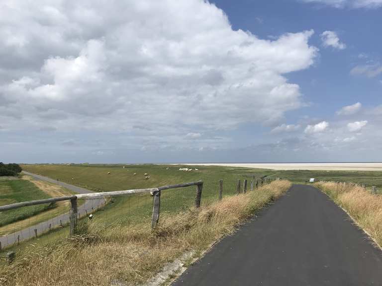 St. Peter Ording – Strandpromenade im Bad Runde von Garding ...