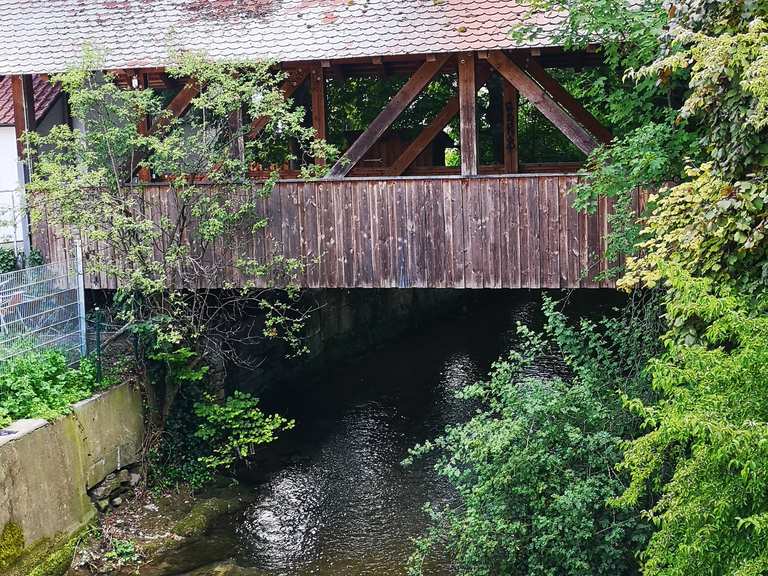 Brücke in Dettingen über Erms - Cycle Routes and Map | Komoot