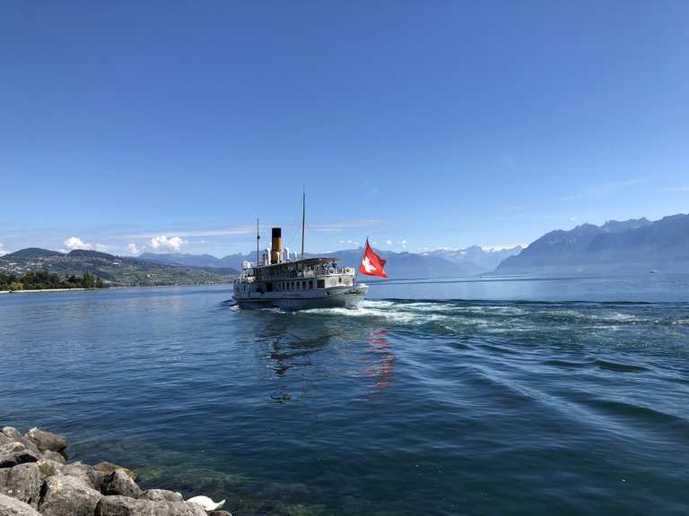 Lausanne Ouchy Hafen Routes for Walking and Hiking | Komoot