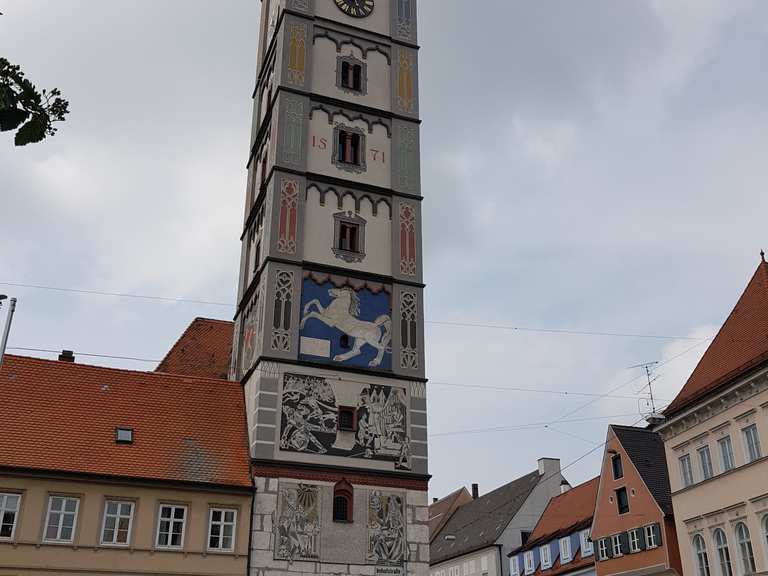 Lauingen - Cycle Routes and Map | Komoot