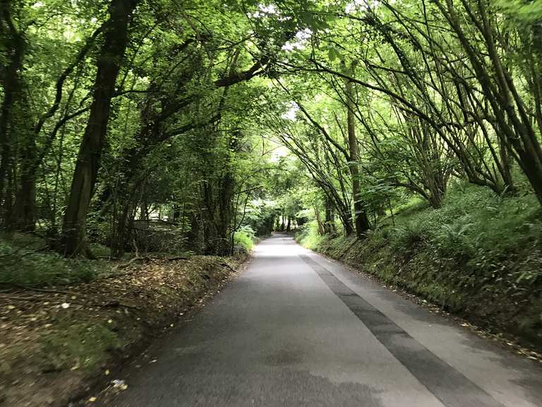 Great entry to Surrey Hills - Road Cycle Routes and Map | Komoot