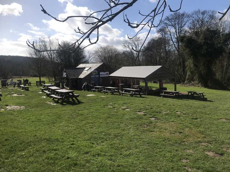 Whiteways Cafe and MTB Trails – Root step climb loop from Houghton ...