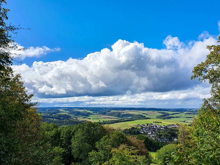 Blick über die Eifel vom Michelsberg: Wanderungen und Rundwege | komoot