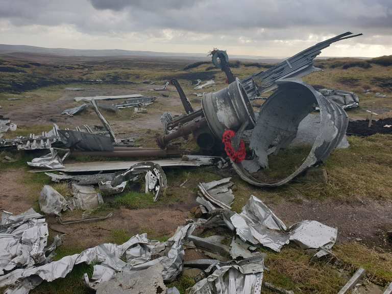 B-29 Overexposed Plane Crash Site Routes for Walking and Hiking | Komoot