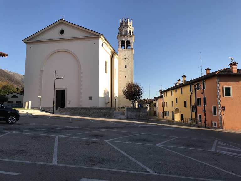 Caneva – Ortszentrum von Polcenigo Runde von Vittorio Veneto | Rennrad ...