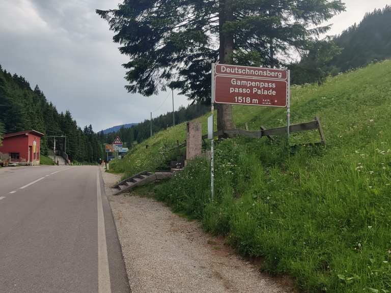 Gampenpass / Passo Palade (1518 m) : Radtouren und Radwege | komoot