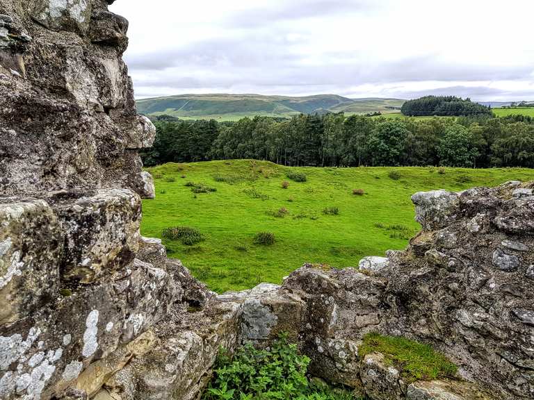 The Drake Stone, West Wood & Harbottle Castle loop — Northumberland ...
