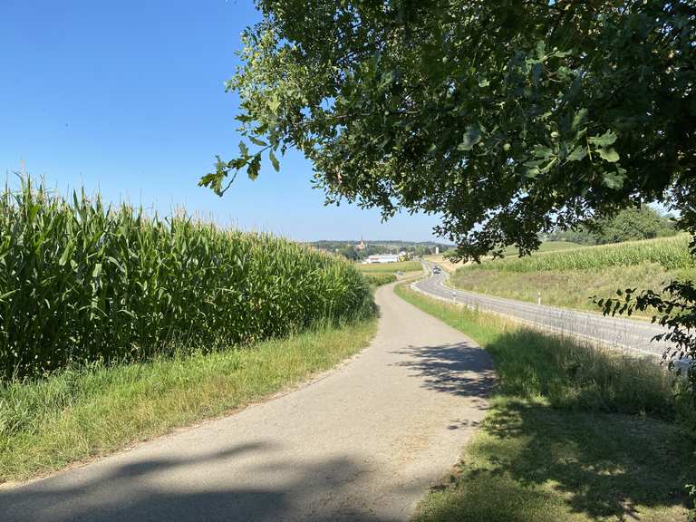 Vue sur le Schloß Scherneck - Itinéraires vélo et carte | Komoot