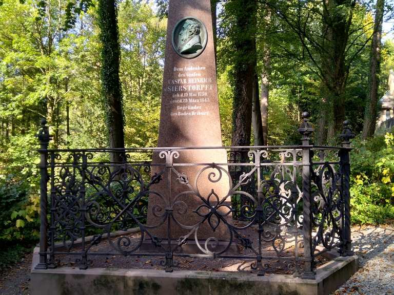Mausoleum und Obelisk auf dem Rosenberg - Mountain Bike Trails & Tracks ...