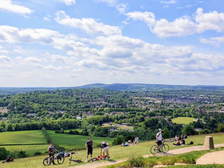 Box Hill Climb - Road Cycle Routes and Map | Komoot