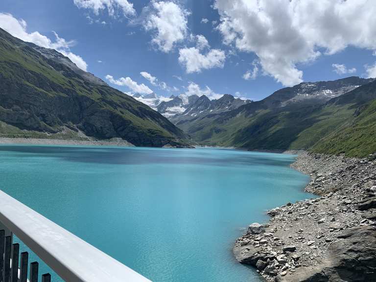 Lac de Moiry - Itinéraires de rando et marche | Komoot