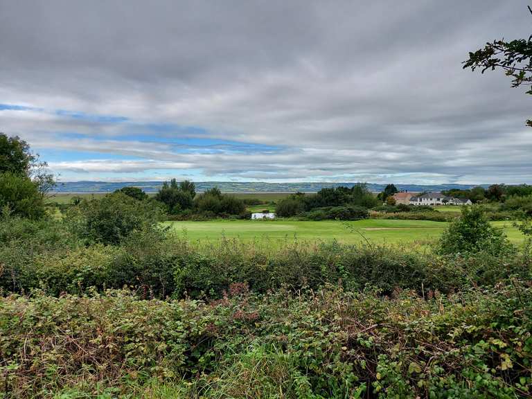 A segment of the Wirral Circular - Road Cycle Routes and Map | Komoot