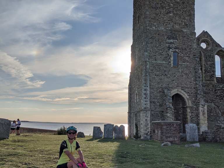 Reculver Towers - Cycle Routes and Map | Komoot