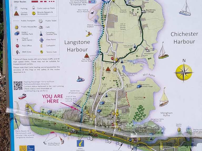 The Hayling Billy Coastal Cycling Path: Mountainbike-Touren | komoot