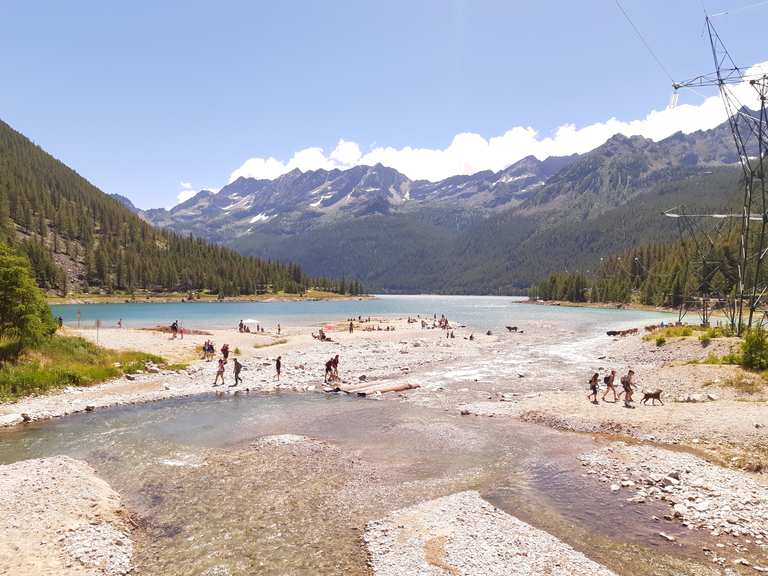 Lago di Ceresole – Lake tour loop from Ceresole Reale | hike | Komoot