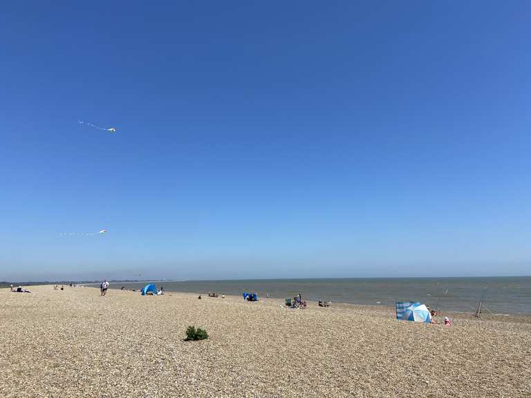 Darsham to Minsmere and Dunwich Beach loop — Suffolk Coast and Heaths ...