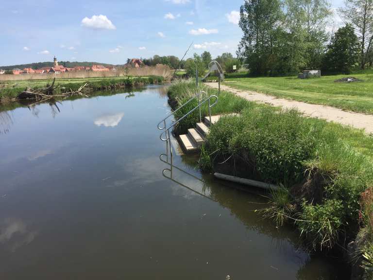 Wörnitz-Flussbad in Wassertrudingen : Radtouren und Radwege | komoot