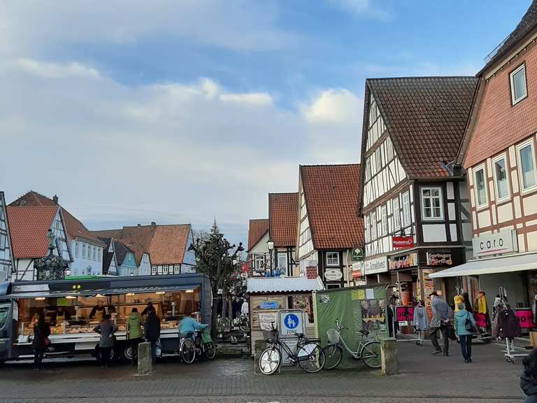 Altstadt, Fußgängerzone Springe - Cycle Routes and Map | Komoot