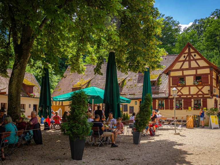 Berggasthof Moritzberg: Wanderungen und Rundwege | komoot