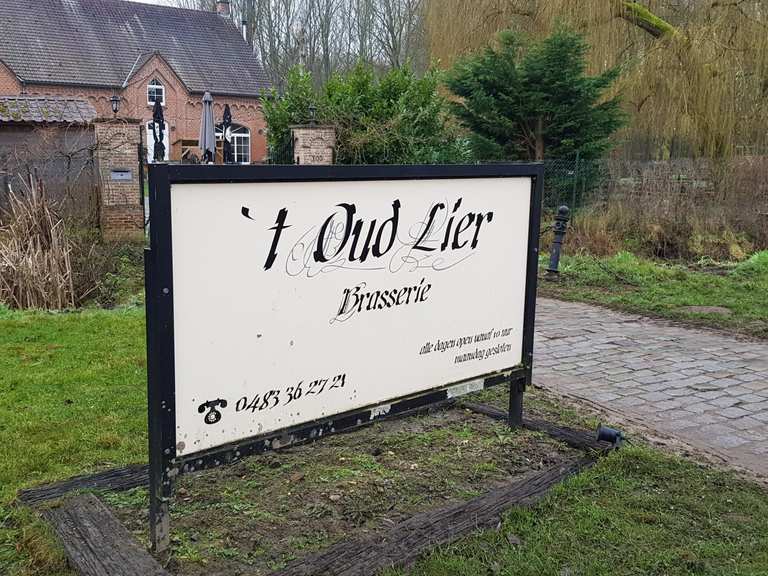 't Oud Lier - Fiets en Wandel brasserie aan de Nete - Cycle Routes and ...