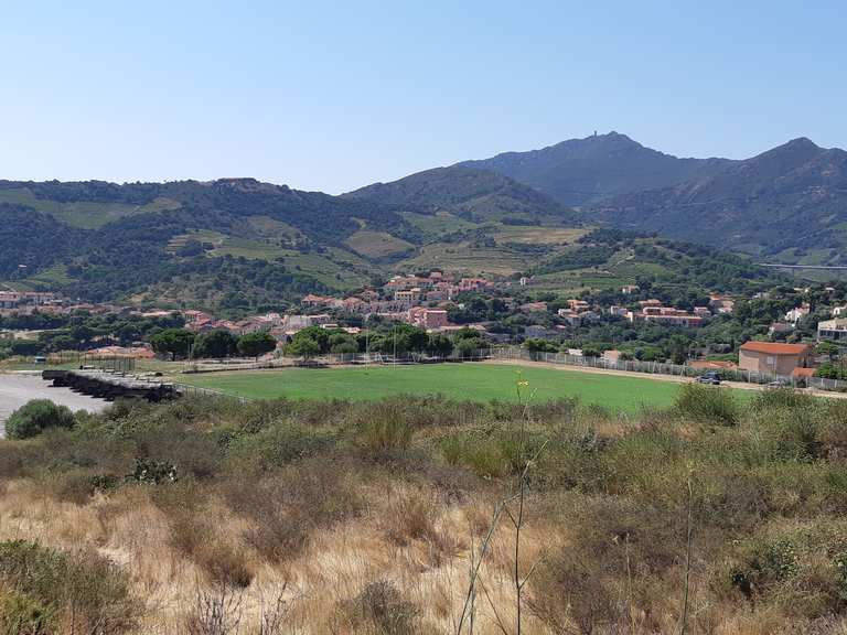 Sentier côtier de la plage de l'Ouille à Collioure - Itinéraires de ...