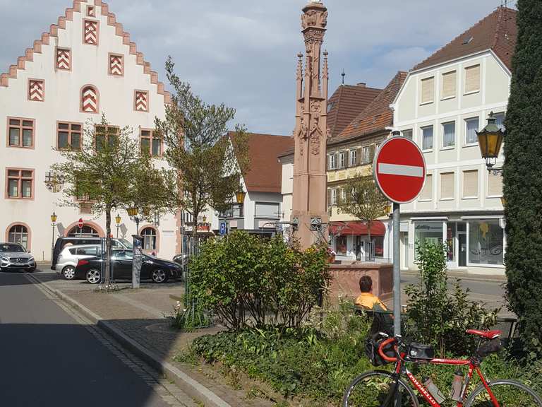 +- 01 Von Öhringen nach Würzburg-Sanderau, Romantische Strasse Teil 1 ...