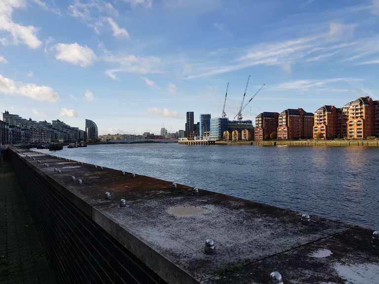 Thames Path Cycle Routes and Map | Komoot