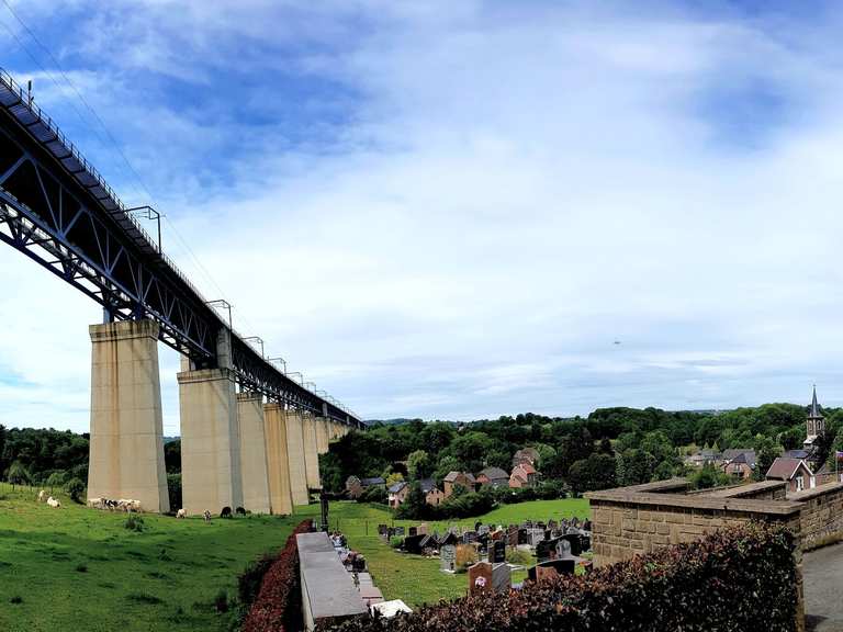 Pont ferroviaire de Moresnet - Itinéraires vélo et carte | Komoot