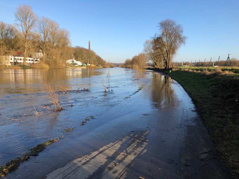 Die Ruhr bei Essen Steele - Cycle Routes and Map | Komoot