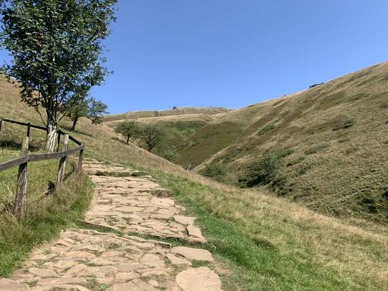 Crowdon Clough, Kinder Scout Nature Reserve & Kinder Low loop from ...