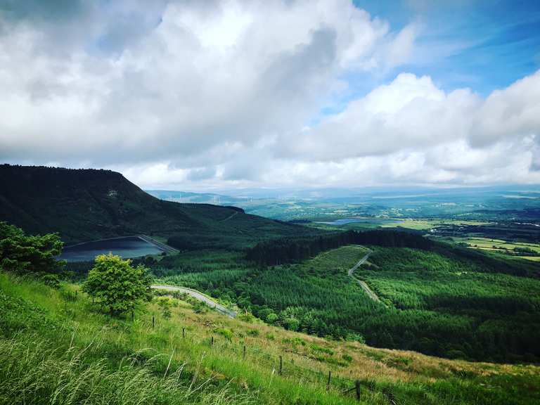 Rhigos Climb Viewpoint - Road Cycle Routes and Map | Komoot