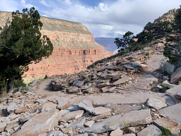 Day hike Hermits Rest to Santa Maria Spring – Grand Canyon South Rim ...
