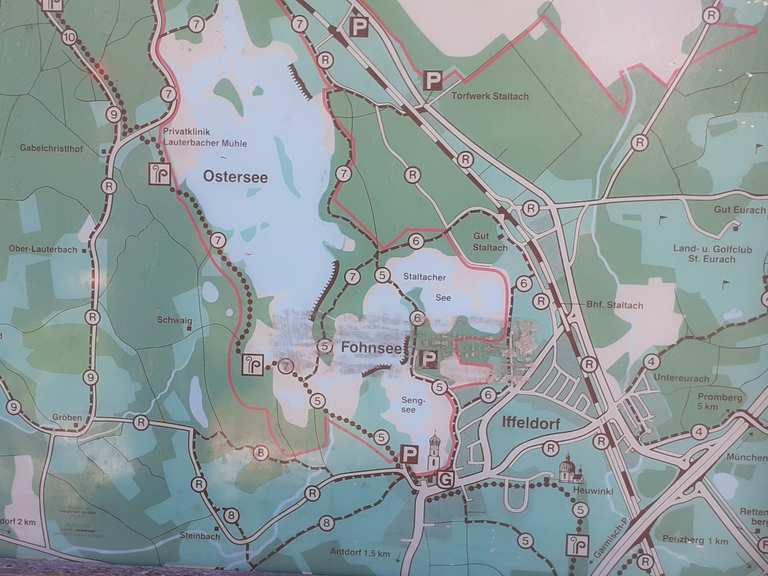 Starnberger See (St. Heinrich - Seeshaupt) Cycle Routes and Map | Komoot