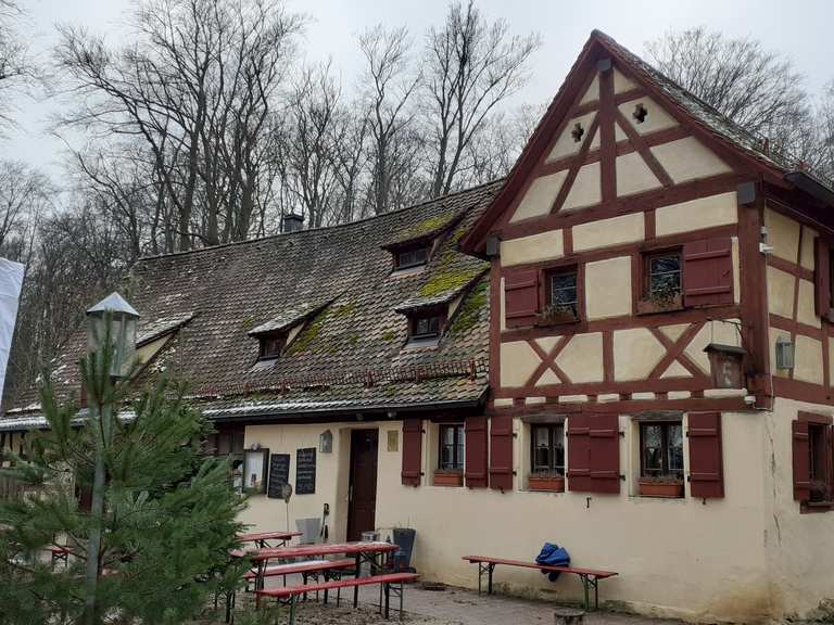 Berggasthof Moritzberg: Mountainbike-Touren und -Trails | komoot