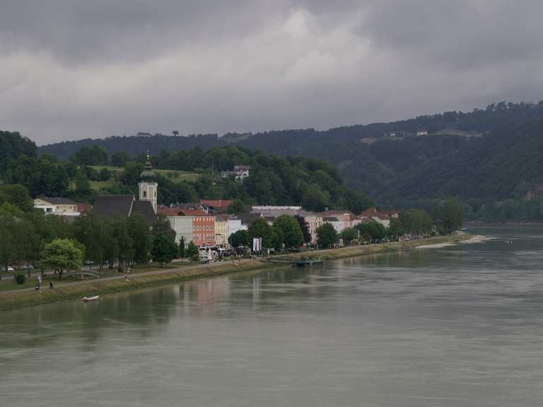 Donaubrücke Aschach an der Donau - Itinéraires vélo et carte | Komoot